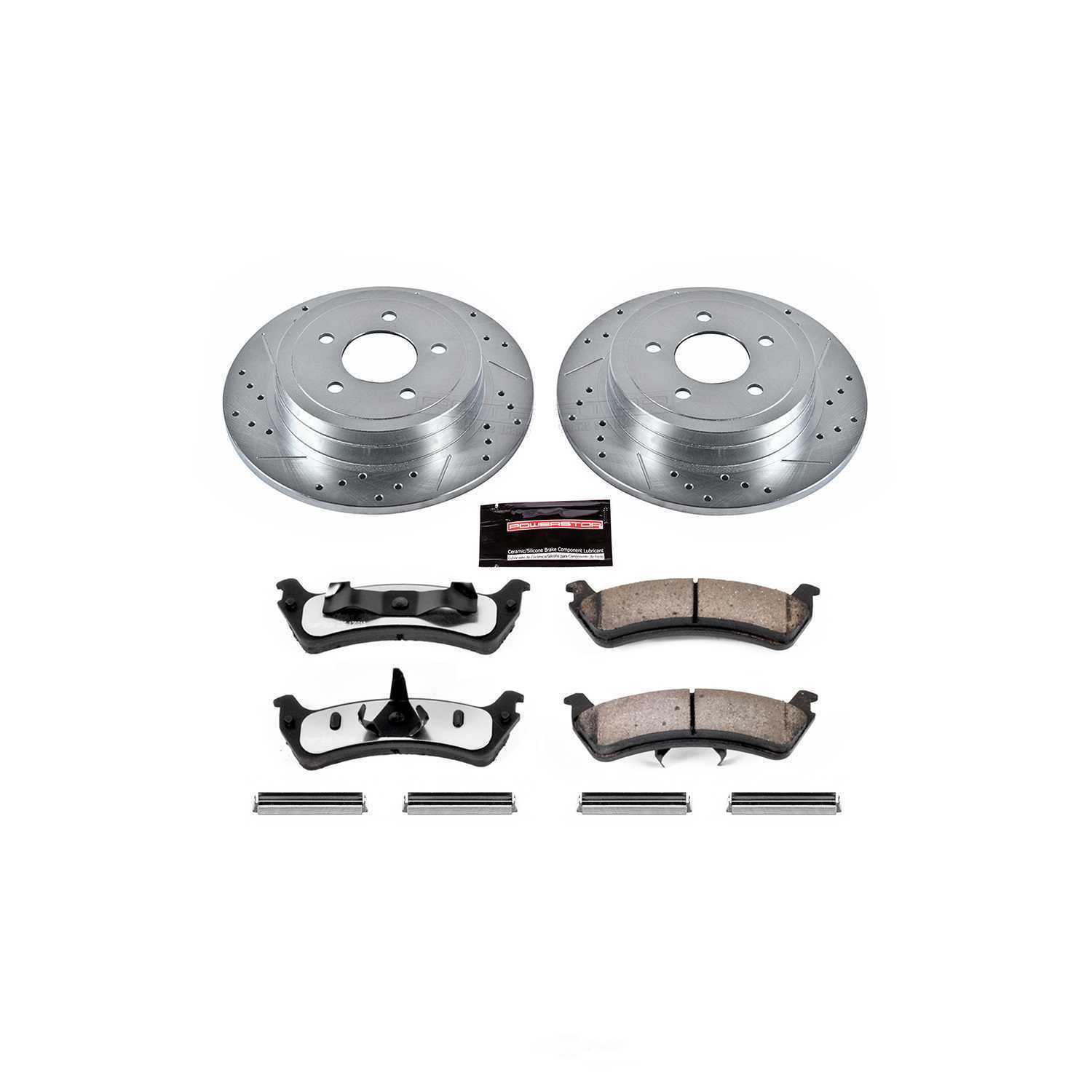 Disc Brake Kit Power Stop K1770-36 fits 2003 Ford Explorer Sport for ...