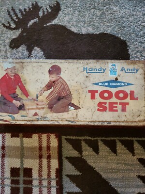 Handy Andy Blue Diamond Tool Set Box | eBay
