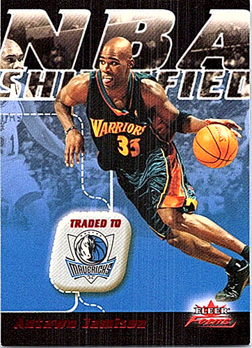 2003-04 Fleer Focus NBA Shirtified Red Basketball #6 Antawn Jamison ...