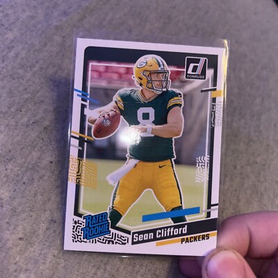 2023 Panini Donruss Sean Clifford Rated Rookie RC Packers V685 | eBay