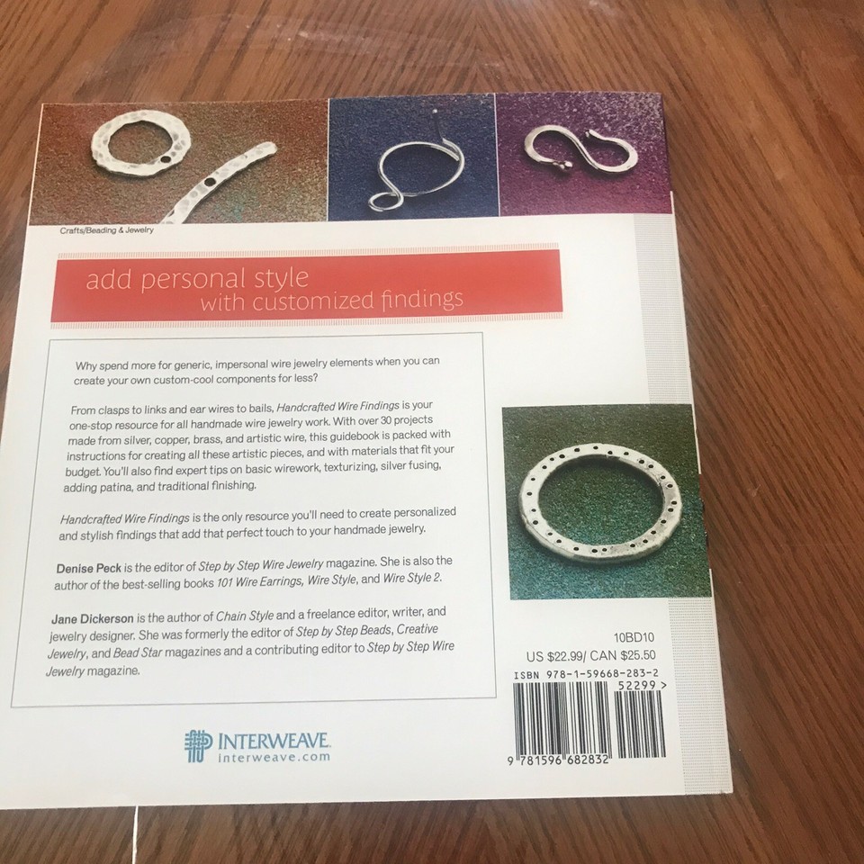 Handcrafted Wire Findings : Techniques and Designs for Custom Jewelry ...