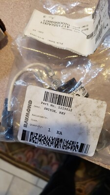 NEW Raymond Clark Key Switch Insert w/ extra key # RA1119012 / 1119012 ...