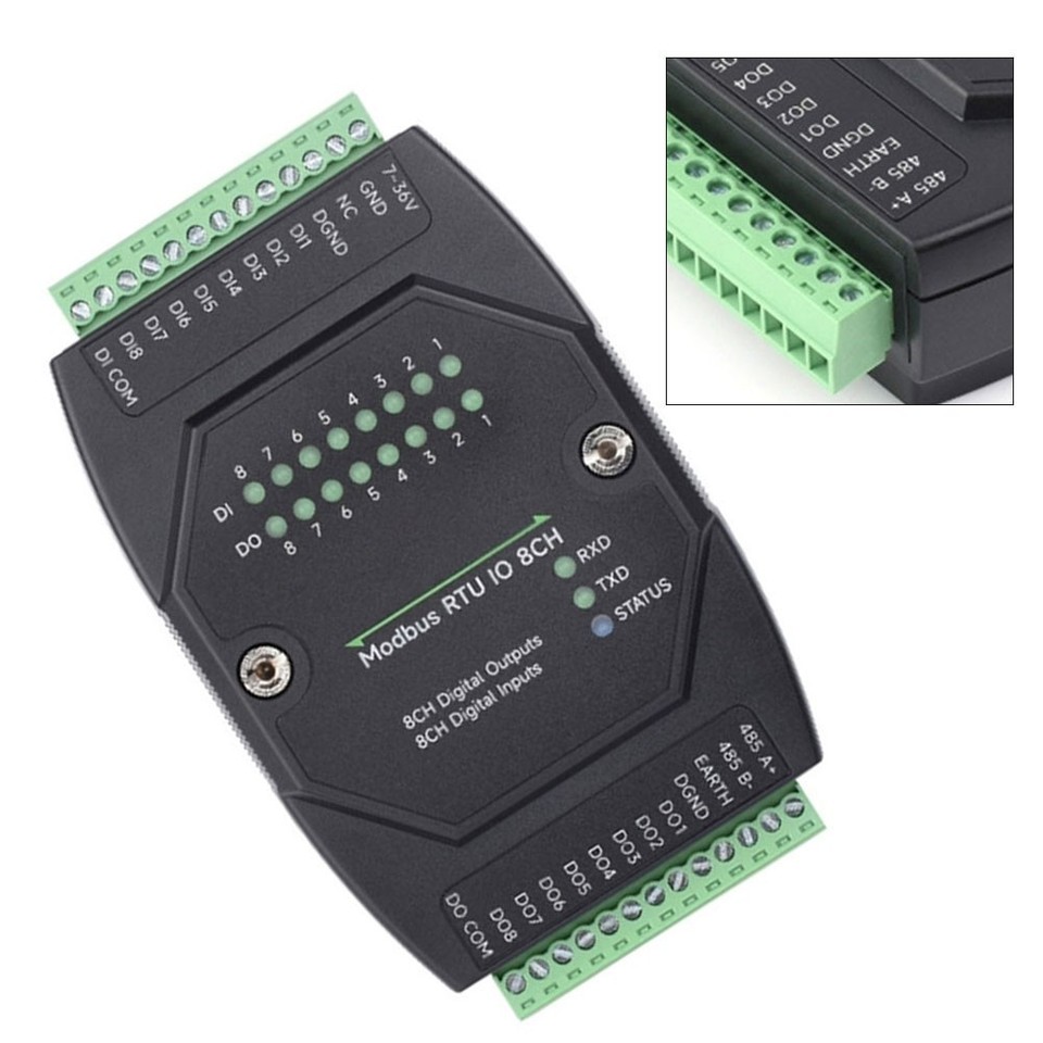 Bidirectional Optocoupler 8-channel I/O Module Industrial Automation ...