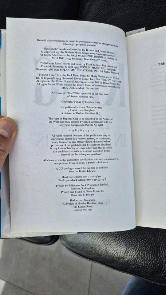 Hearts in Atlantis by Stephen King (Hardcover, 1999) First Edition ...