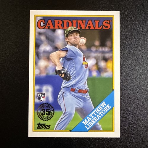 2023 Topps 35TH Matthew Liberatore #T88-95 Baseball St. Louis Cardinals ...