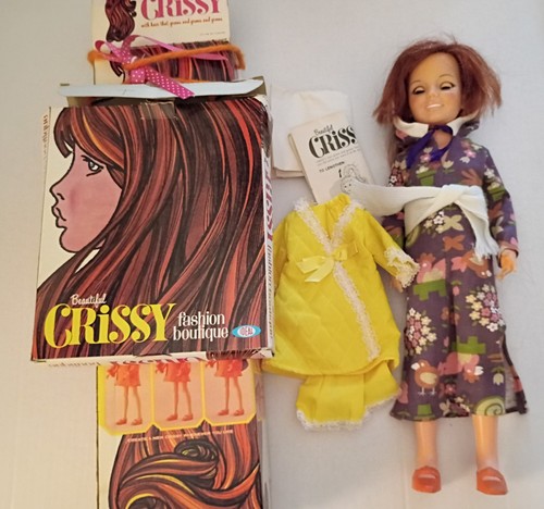 Vintage 1960's Ideal Crissy Doll + Extra Outfit | eBay