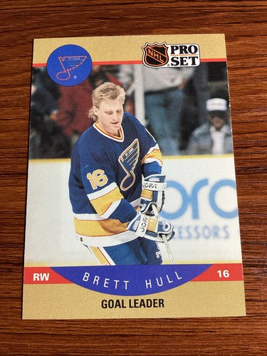 1990-91 NHL Pro Set Brett Hull Blues #395 | eBay