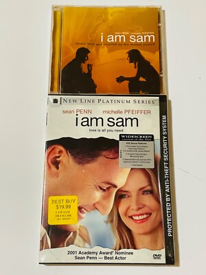 I AM SAM BRAND NEW FACTORY SEALED DVD (Snapcase) +BONUS Soundtrack ...