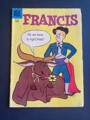 Four Color #863 - Francis (Dell, 1957) Fine- | eBay