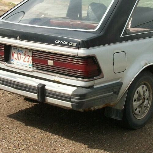 Mercury Lynx (htbk), 1981, 1982, 1983, 1984, 1985, Right Passenger Tail ...