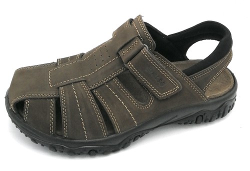 Enval 5733111 Nubuck Sandal Terra Siena Strap-On Rubber Sole Q | eBay