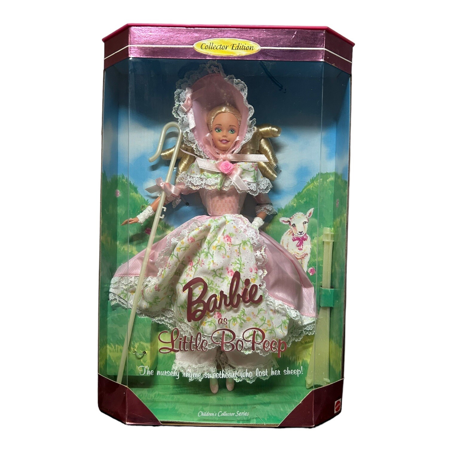1995 Barbie As Little Bo Peep Children's Collector Series Mattel Doll - New