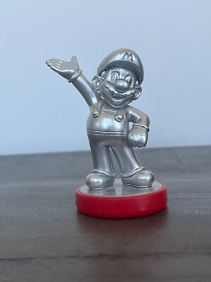 Silver Mario Super Mario Bros Series Amiibo Figure Nintendo Switch | eBay