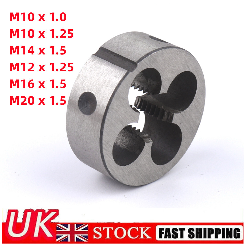 M10 M12 M14 M16 M20 Metric Thread Cutting Die - Right Hand Round ...