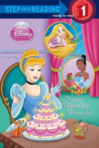 Happy Birthday, Princess! (Disney Princess) (Step into Reading) - GOOD ...