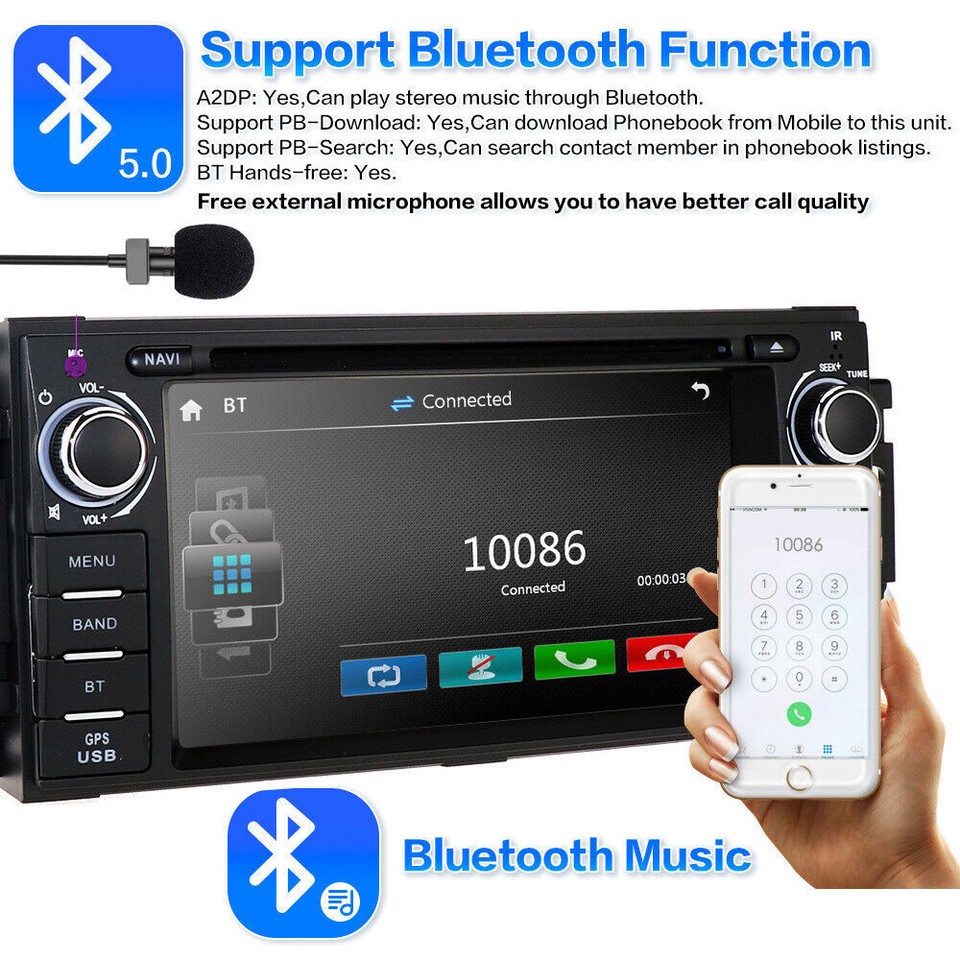 Car Radio Stereo CD DVD Player Carplay For Jeep Wrangler Compass ...