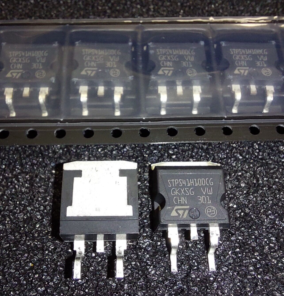 10pcs/lot STPS41H100CG,Schottky Rectifiers,100V,40A(2x20A),D2PACK(TO ...
