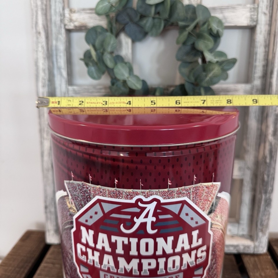 Golden Flake Alabama Crimson Tide National Champions Collctor Tin W ...