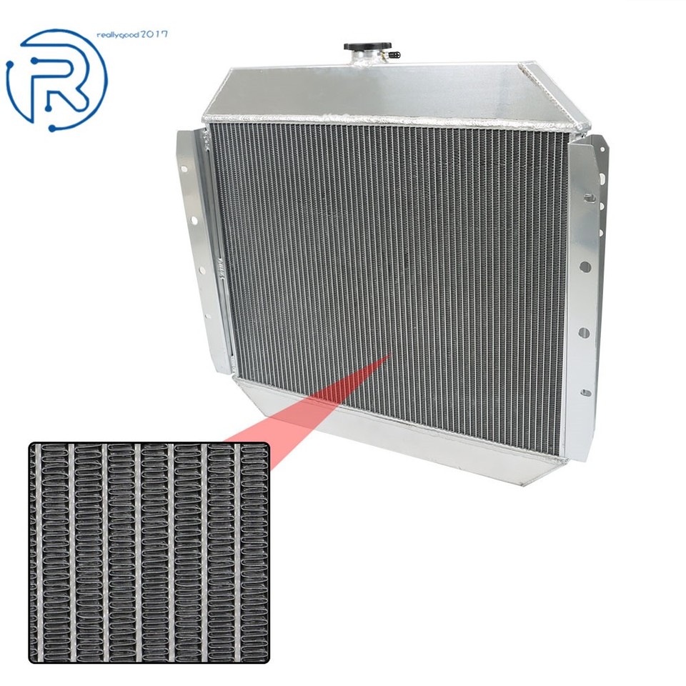 3 Row Aluminum Radiator For 68-79 Bronco 78-79 Ford F-Series F100 F150 ...
