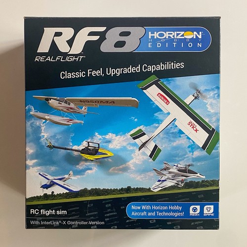 RealFlight 8 Horizon Hobby RC Flight Sim Brand New Open Box InterLink X ...