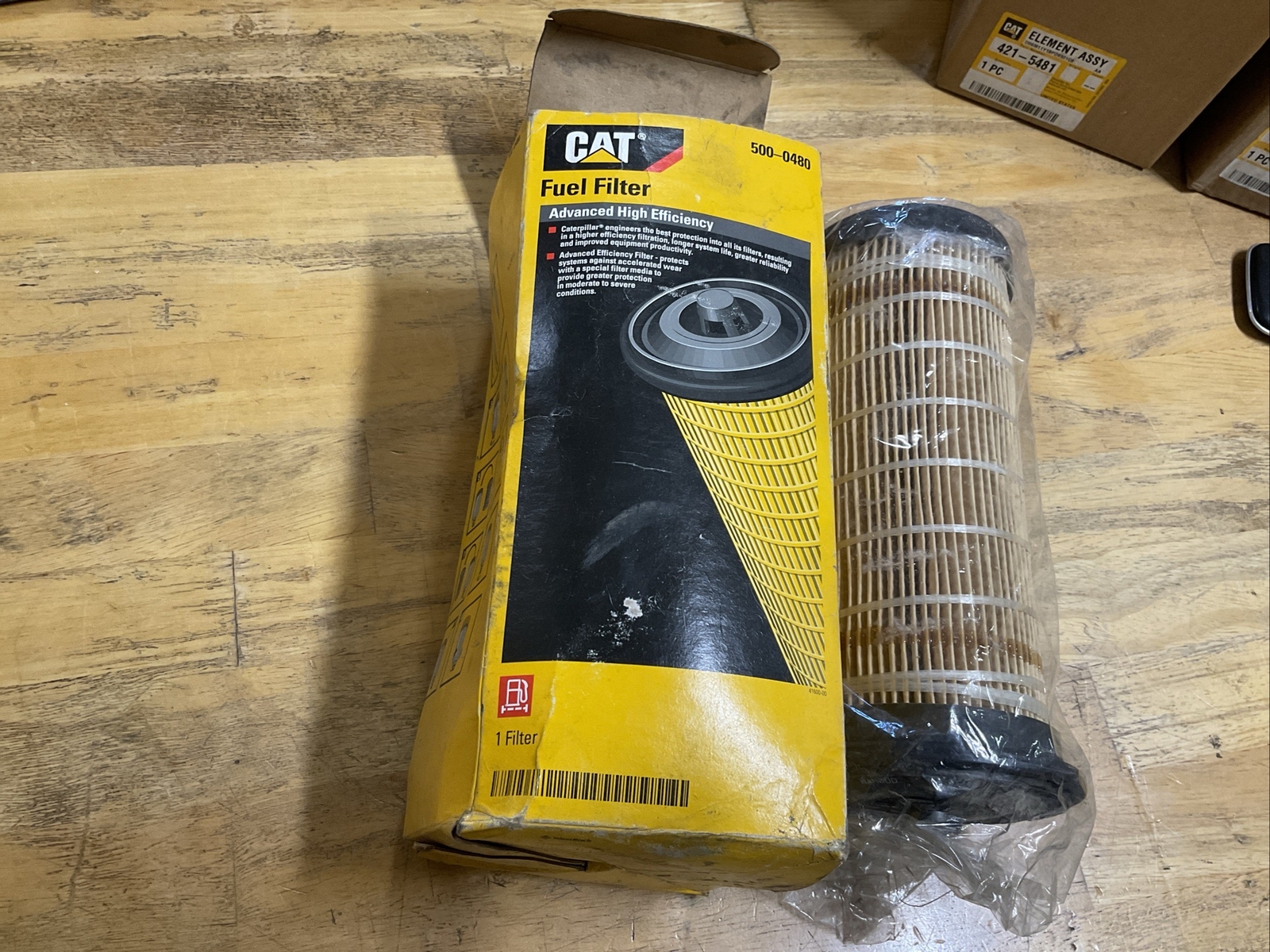 CATERPILLAR 5000480 - Cross reference fuel filters
