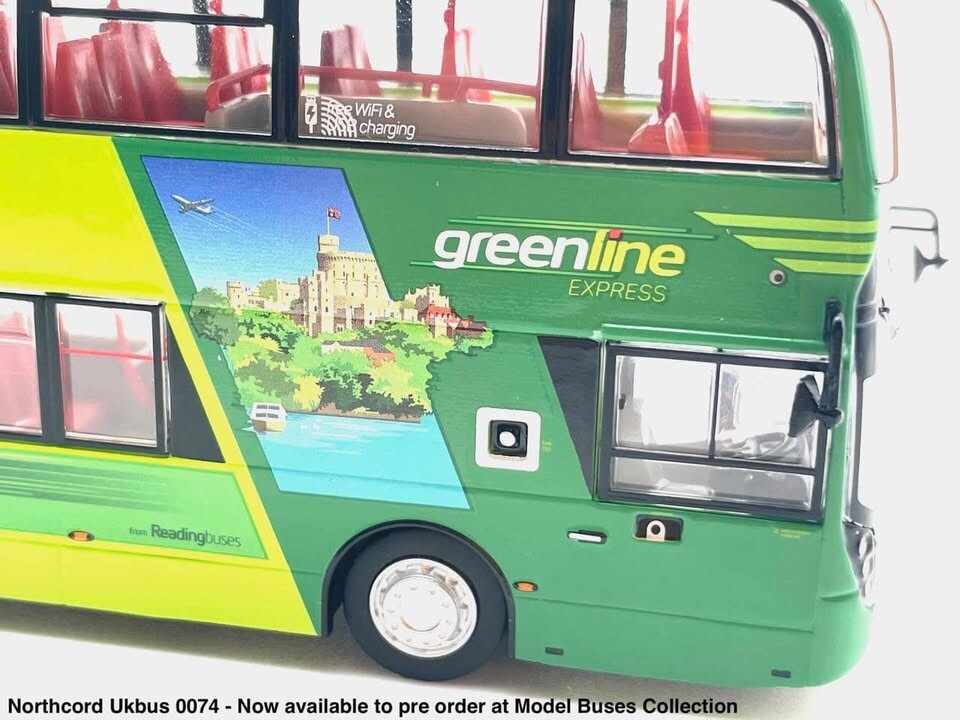 Northcord UKBUS 0074 ADL E400MMC Reading Buses – Greenline | eBay UK