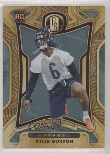 2022 Panini Gold Standard - Rookies Platinum #196 Kyler Gordon /75 (RC ...