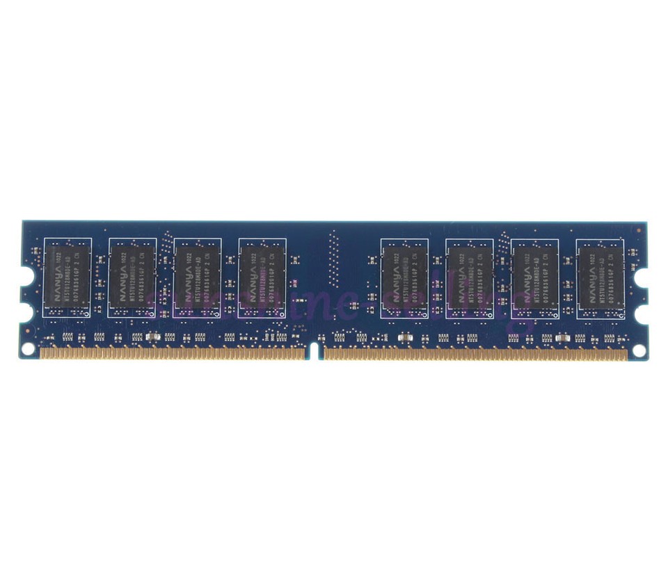 Nanya DDR2 4 GB RAM 2X 2 GB 2RX8 800MHz PC2-6400U DIMM Desktop Memory ...