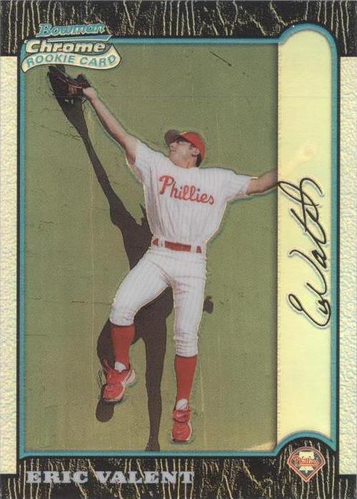 1999 Bowman Chrome - Eric Valent #113 Refractor (RC) for sale online | eBay