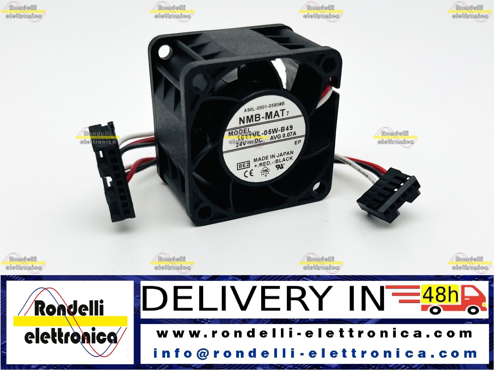 A90L-0001-0580#B NMB-MAT 1611VL-05W-B49 SIZE: 40x40x28 | eBay