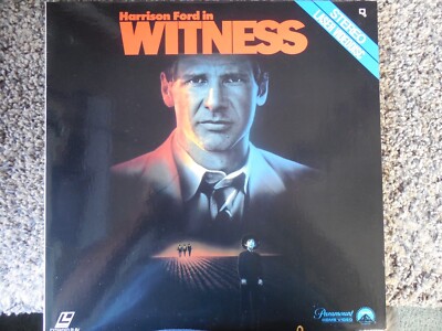 WITNESS with Harrison Ford. LASERDISC. Very good condition. | eBay