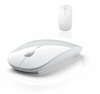 Slim Small Wireless Optical Wireless Mouse for Apple Mac Book Laptop ...