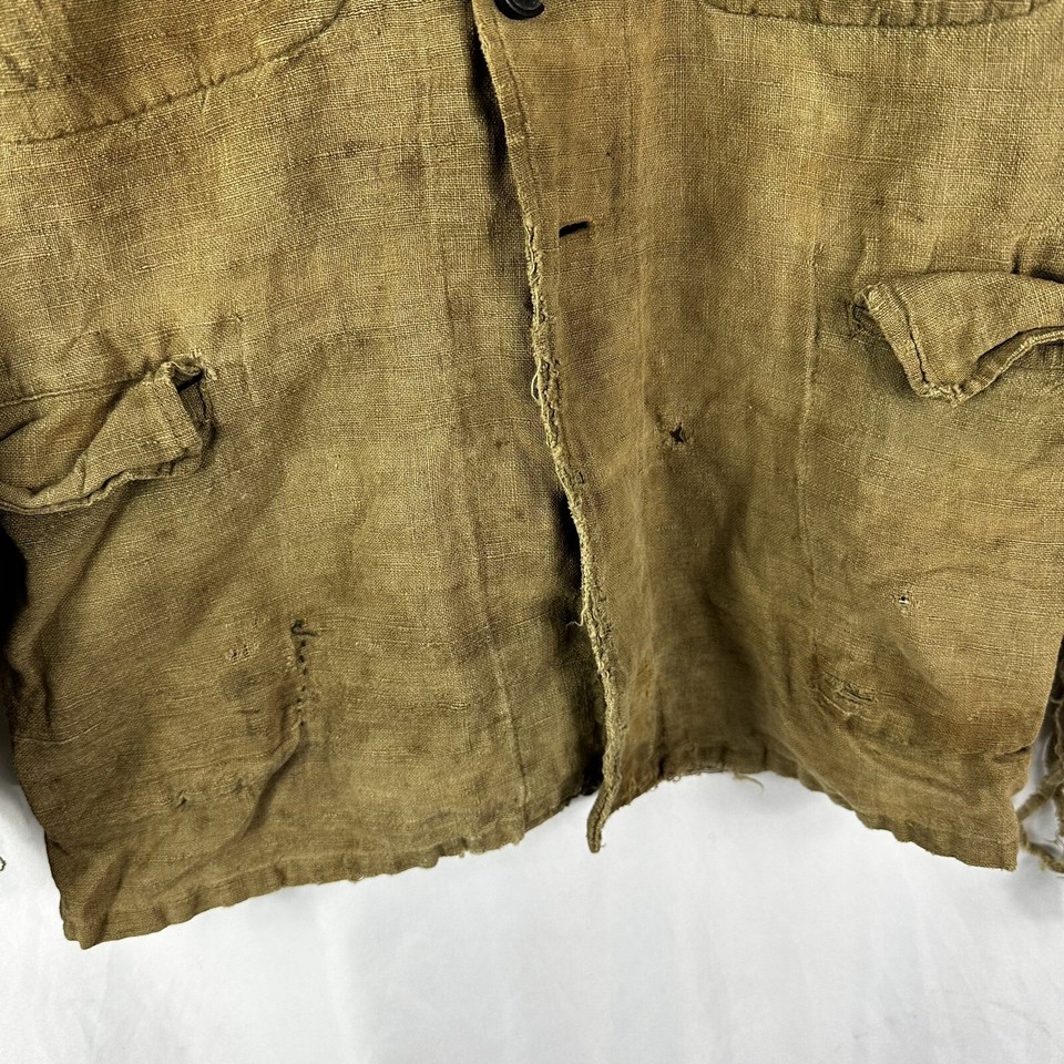 Original pre WWII WW1 Japanese Army Uniform Linen Jacket Relic | eBay