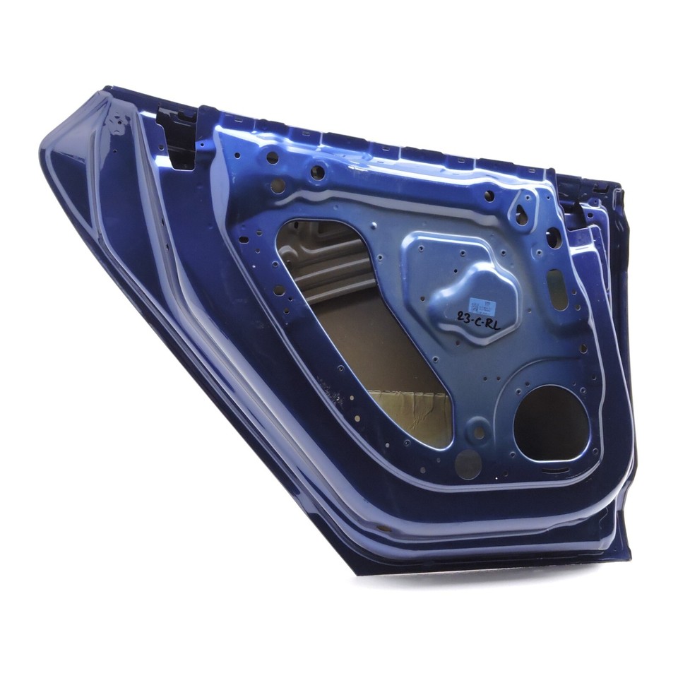 2012-2020 Tesla Model S Blue Rear Left Side Door Shell Panel Factory ...