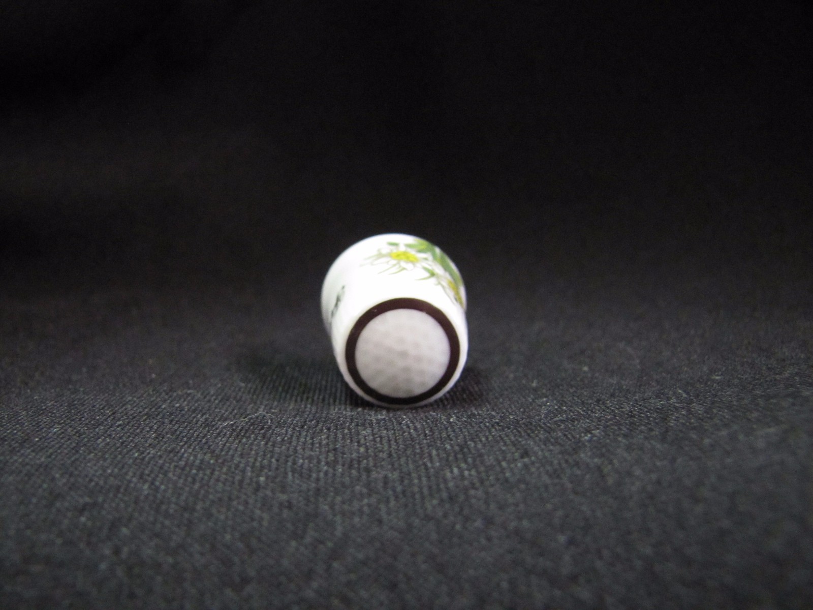 Vintage Reutter Porcelain Thimble Frankenmuth Souvenir Reutter Germany ...
