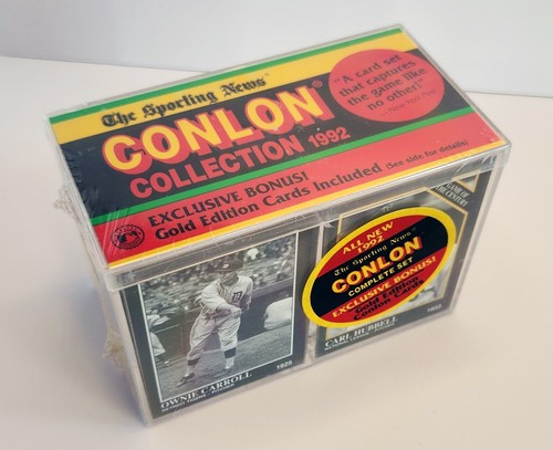 1992 THE SPORTING NEWS CONLON COLLECTION COMPLETE SET MLB FACTORY SEALED | eBay