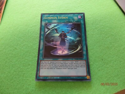 Yugioh - SUMMON STORM - BROL-EN015 - 1st Edition | eBay Australia