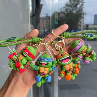 Teenage Mutant Ninja Turtles 3D Characters Silicone Keychain TMNT | eBay