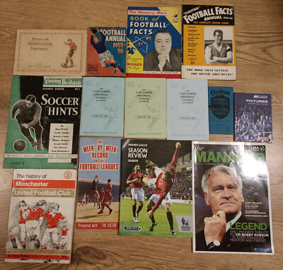 Football Annuals, Handbooks, Fanzines, Magazines and Sundry Items 1934 ...