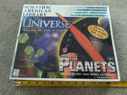 Scientific American Universe and Planets Win/mac (1997, CD-ROM) for ...