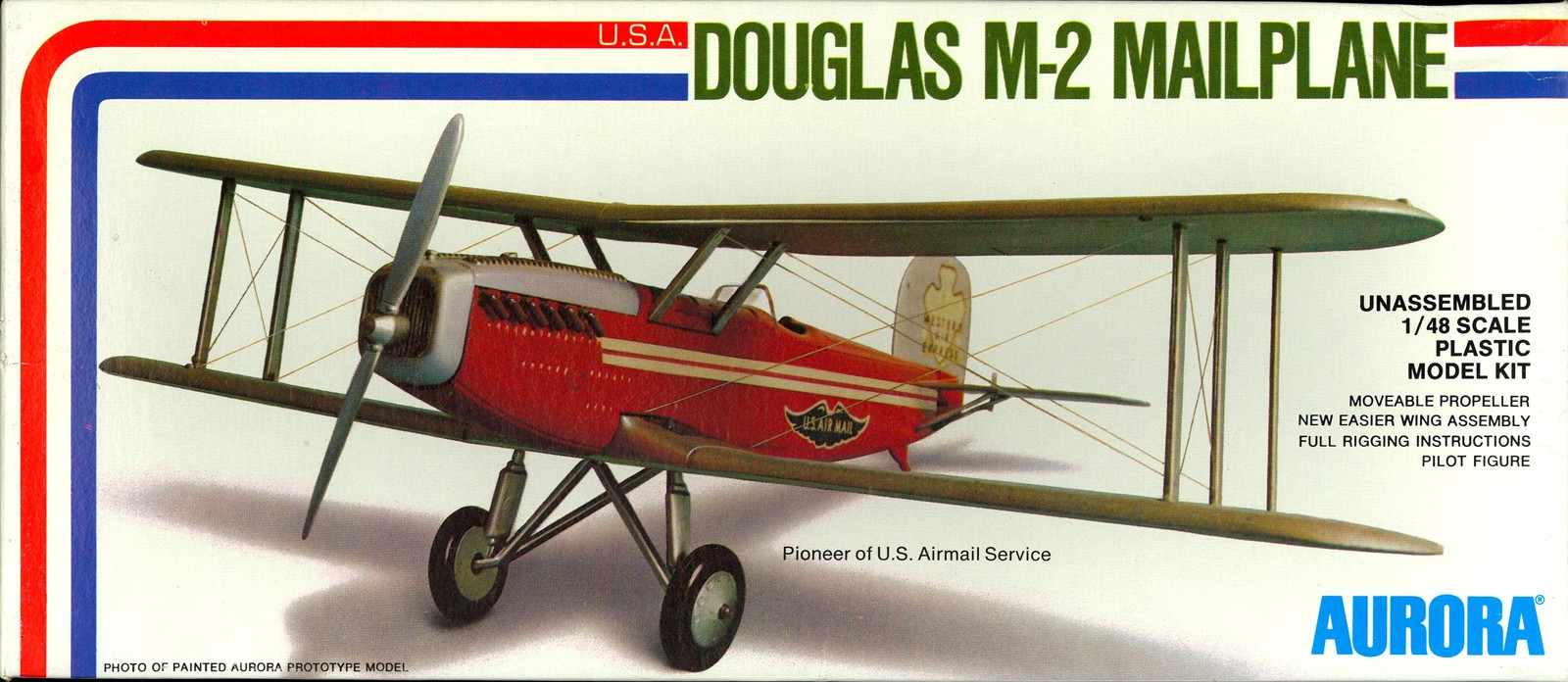 1976 Aurora Models 1/48 DOUGLAS M-2 MAIL *NMIB* | eBay