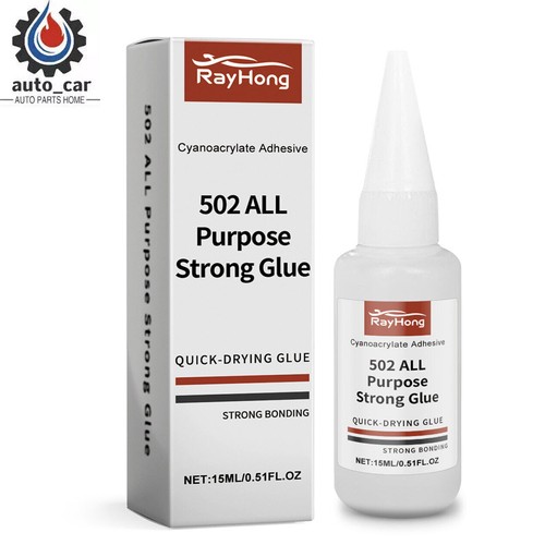 15ML 502 Super Glue Instant Adhesive Cyanoacrylate Strong Adhesion Fast ...