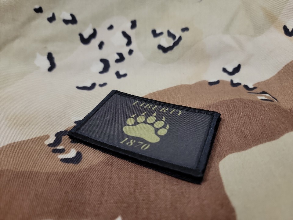 Pineland Resistance Force Blackout Night Camo Patch Special Forces ...