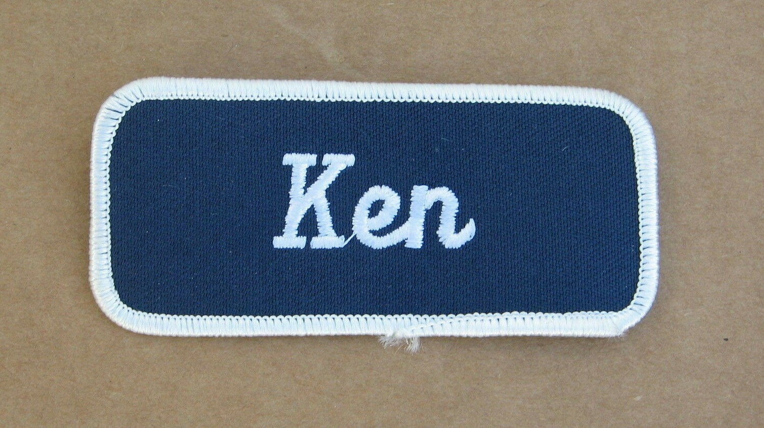 Name Ken Patch Sewn on uniform personal name patch | eBay