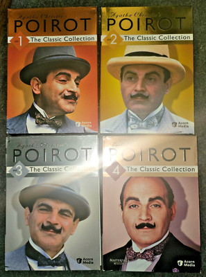 Lot Agatha Christie's Poirot: The Classic Collection - Set 1 2 3 & 4 | eBay