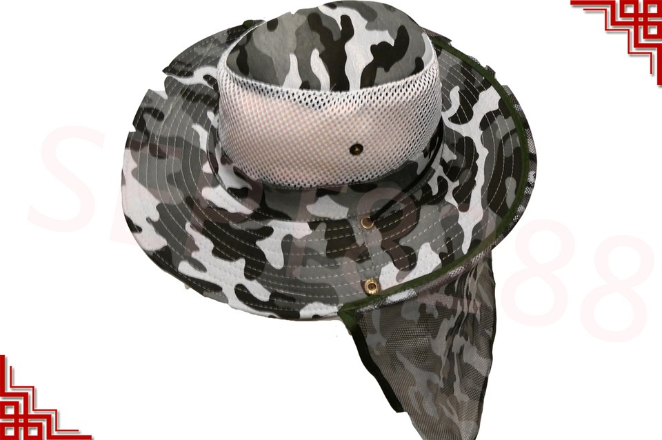 Men's Cool Outdoor Fishing Hiking Outback Safari Vented Sun Hat Cap ...