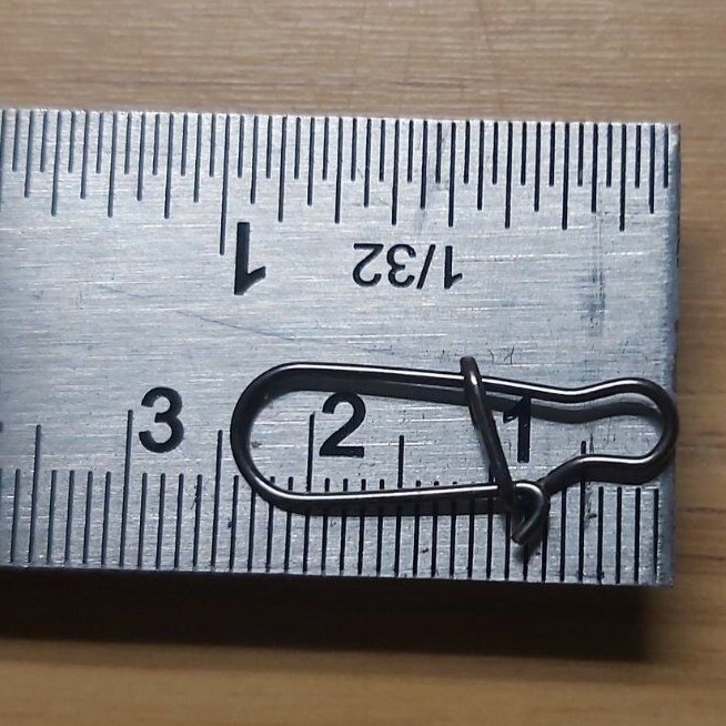 Safety Clip Hook Snap Links Swivels Quick Change Fishing Tackle Rigs ...