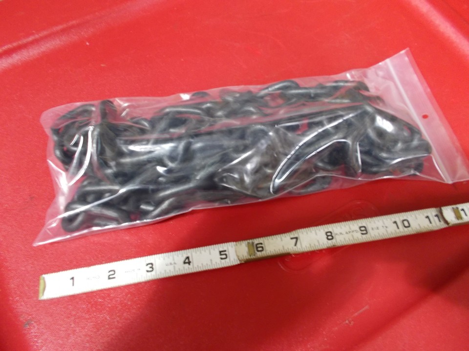 Bolt Cutter Proof 4 Ft Gov Surplus 3/8" Oxidized Security Chain ...