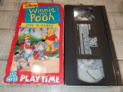 Winnie the Pooh: Fun 'N Games (VHS, 1995) | eBay