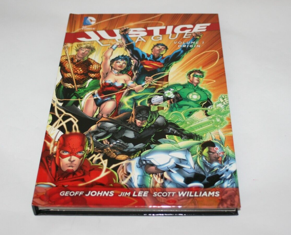 DC Comics™ Justice League (Vol. 1) Origin Hardcover Book DVD | eBay